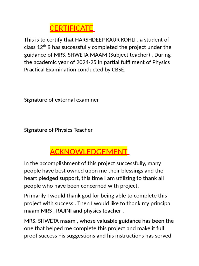 Physics Project Wheatstone Bridge Class 12th | PDF Physics Project Wheatstone Bridge Class 12th | PDF