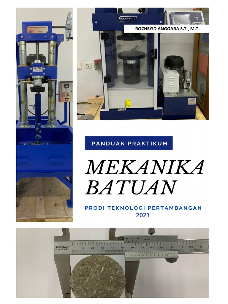 Modul Praktikum Mekanika Tanah Dan Batuan | PDF