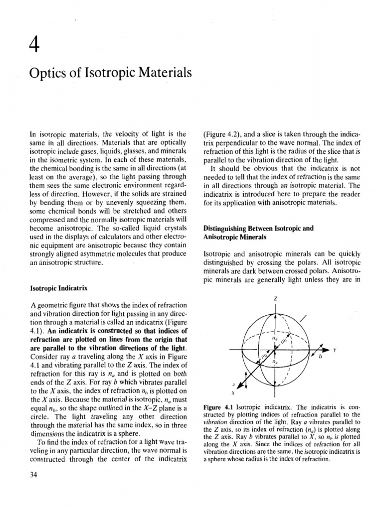 Introduction To Optical Mineralogy2 | PDF