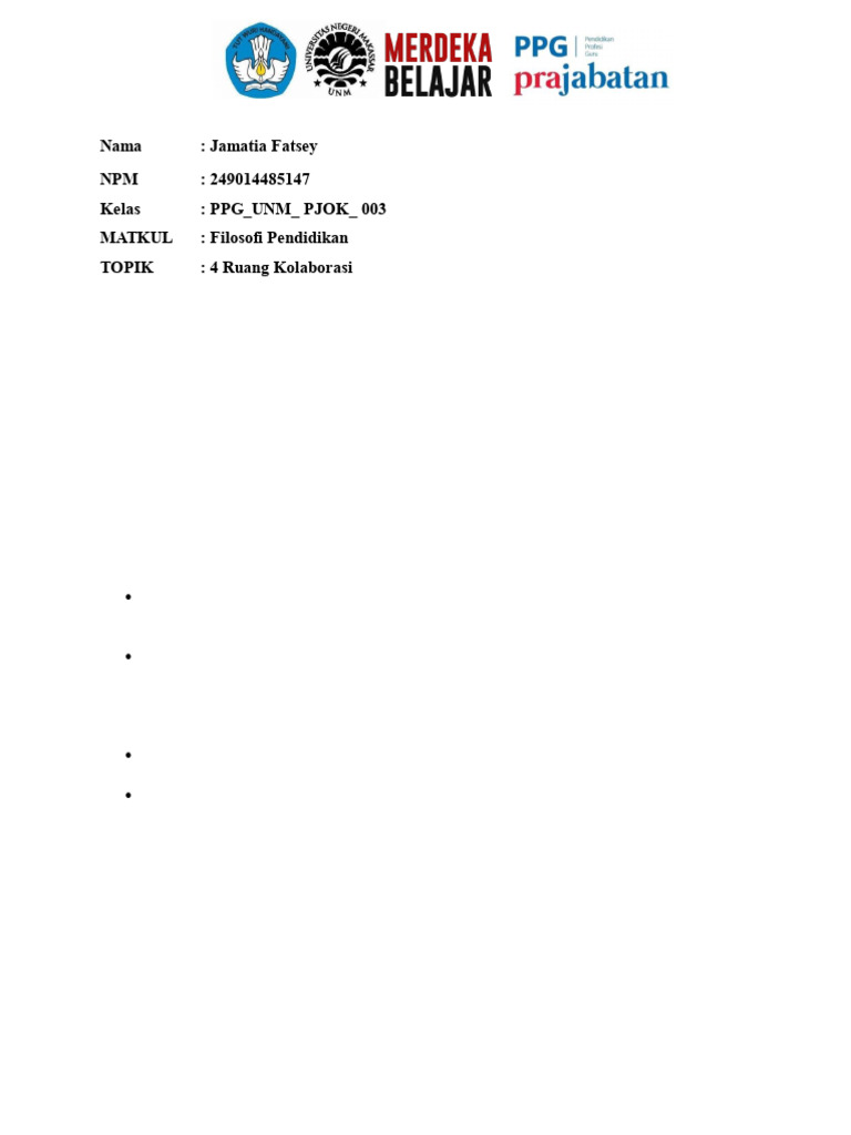 Topik 4 Ruang Kolaborasi FPI | PDF