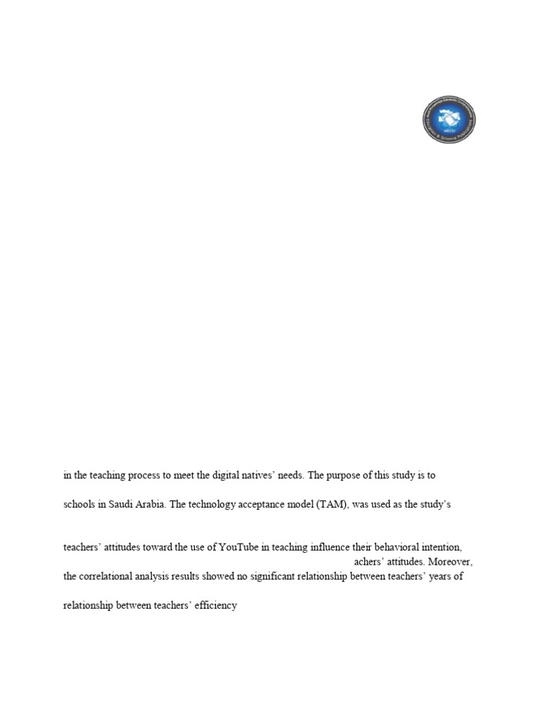 Investigating Factors That Influence The Use of Youtube in Teaching 12 | PDF