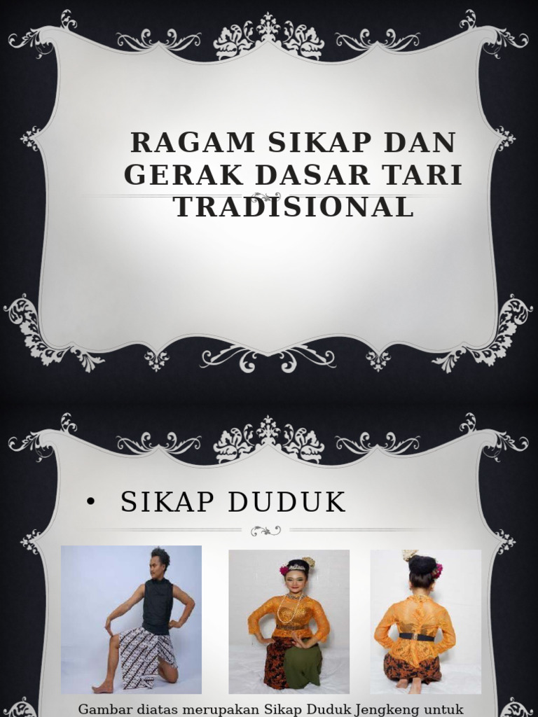 RAGAM SIKAP DAN GERAK DASAR TARI TRADISIONAL | PDF