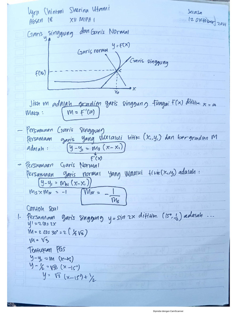 Matematika Minat | PDF