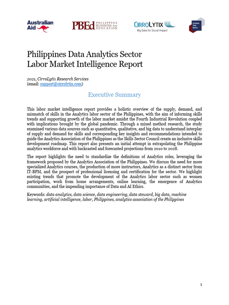 Intelligence Report | PDF