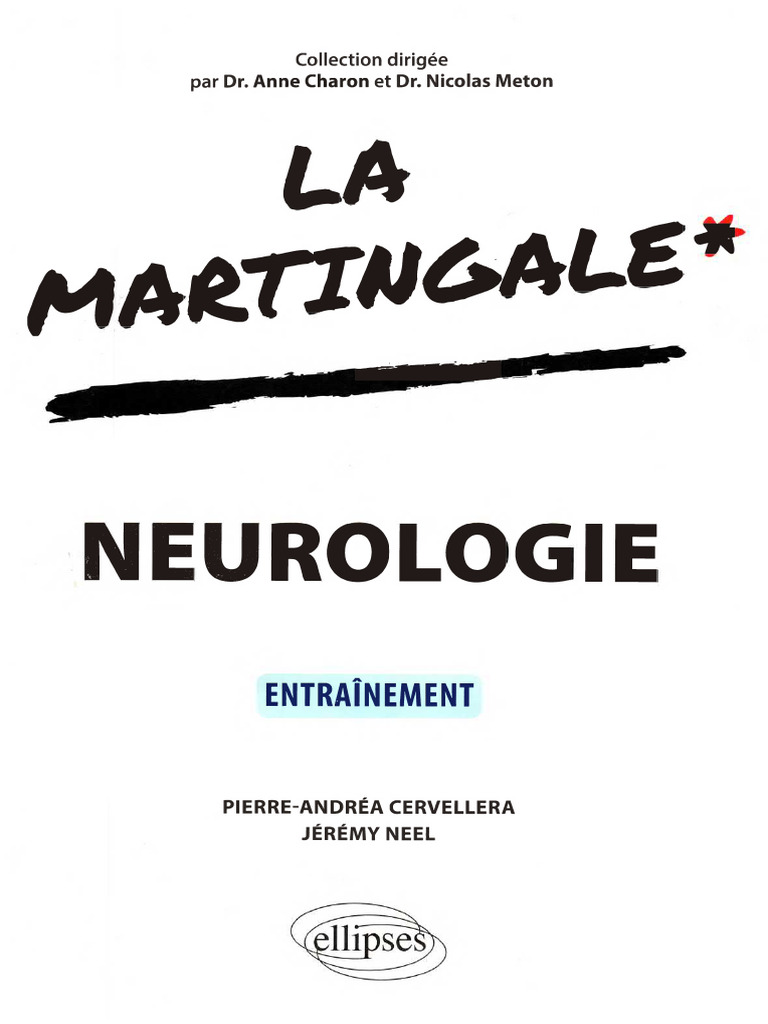 La Martingale Neurologie EDN 2023 | PDF