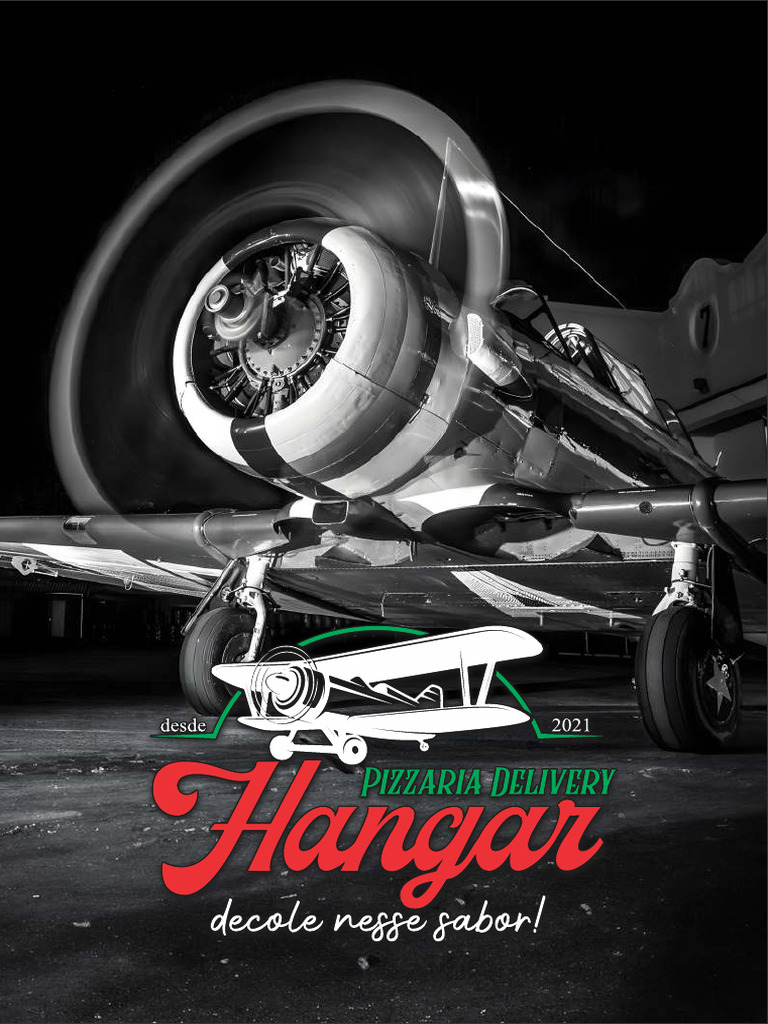 Hangar Pizzaria Cardapio 2024 | PDF