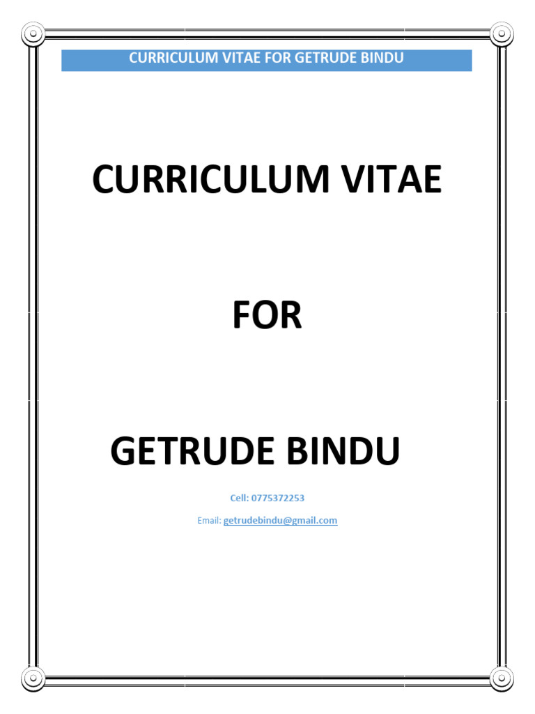 Getti CV | PDF