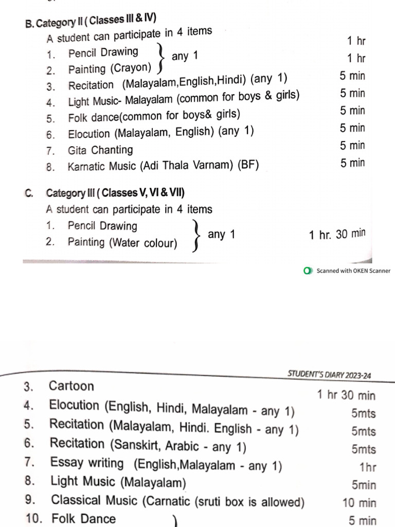 Category 2 & 3 | PDF
