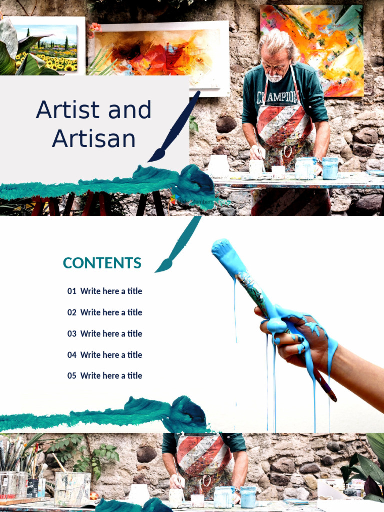 Artist and Artisan | PDF