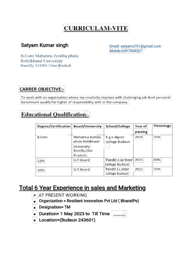 Satyam Kumar Singh | PDF