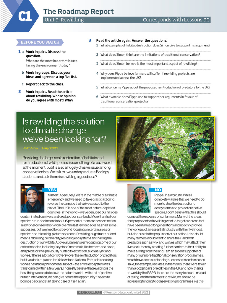 Roadmap Report c1 Unit | PDF