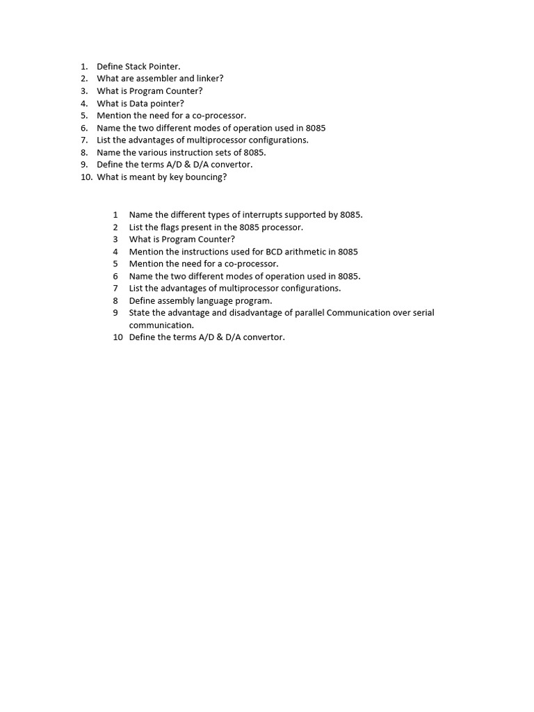 MM Two Marks | PDF