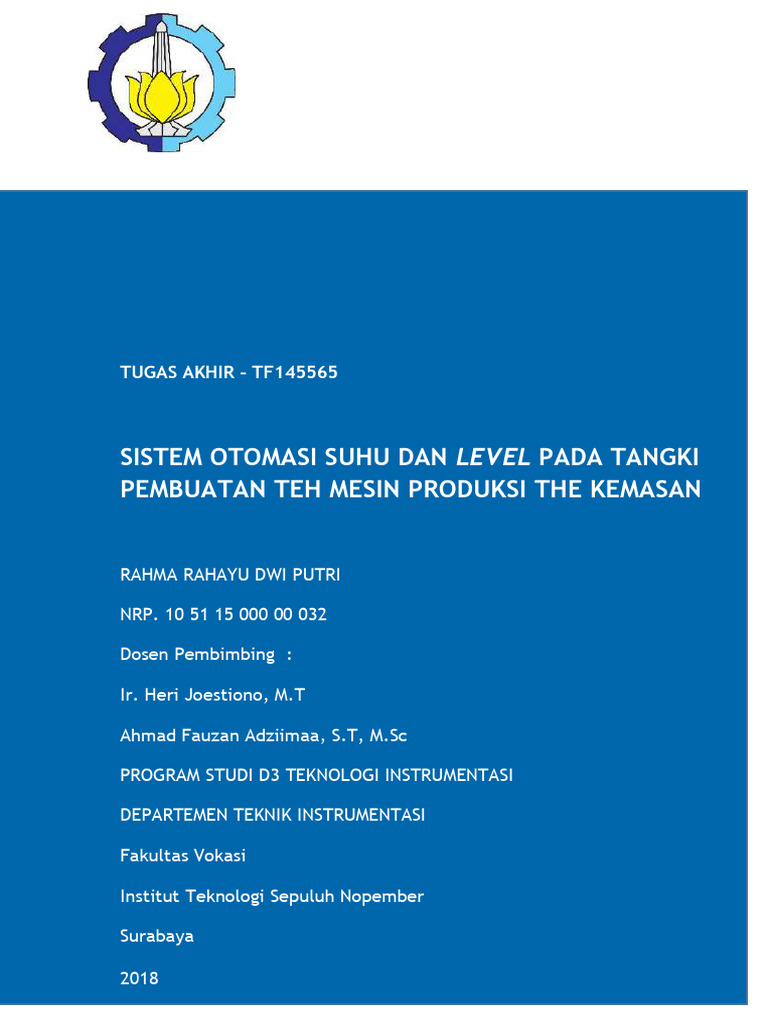 Contoh Tugas Akhir | PDF