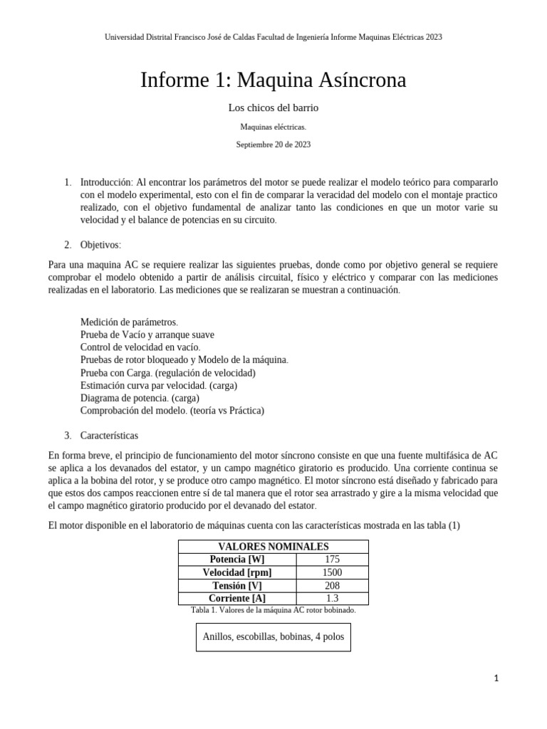 Informe 1 | PDF