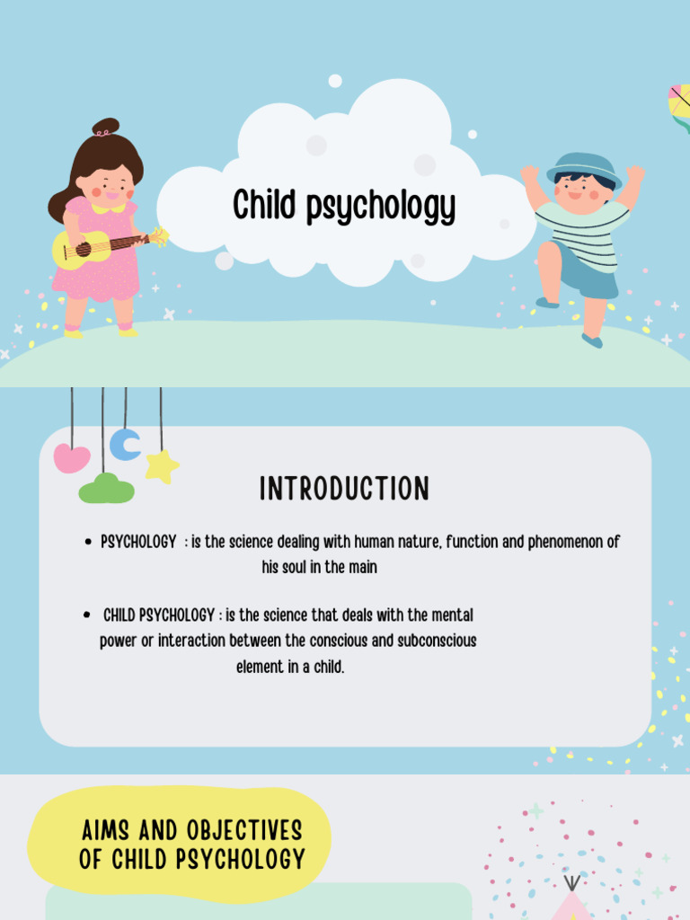 Child Psychology PHD Slide Share | PDF | Psychology | Wellness