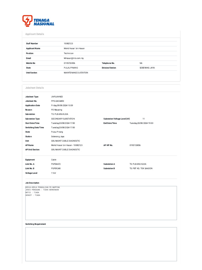 Jobsheet Viewer - Distribution Operation Managemen - 240819 - 182508 ...