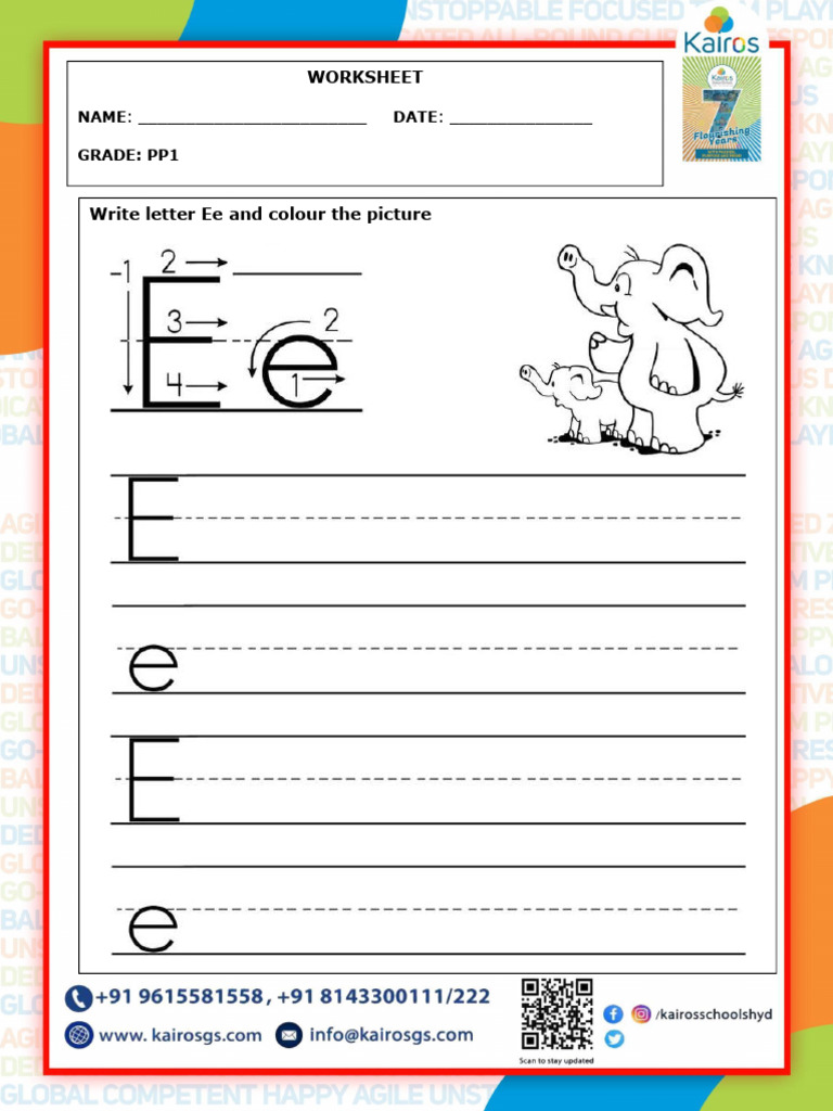 PP1 Week 1 Aug Worksheets | PDF