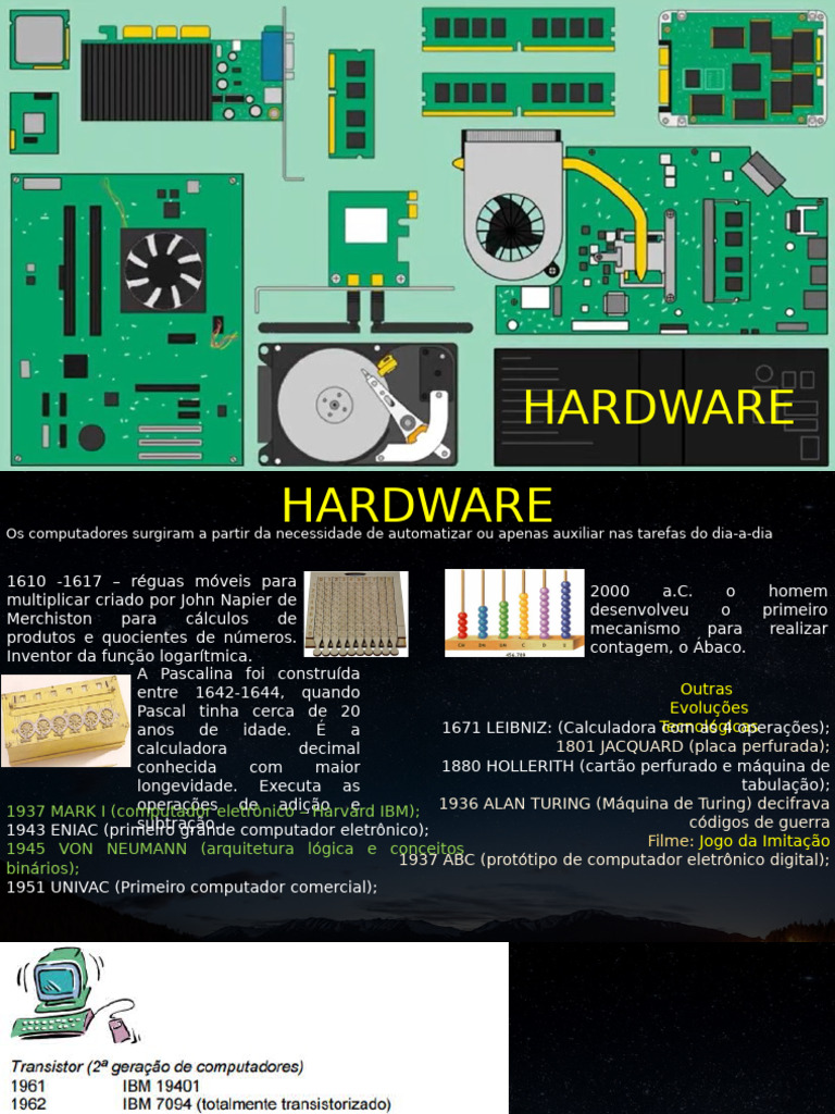Aula 6 - Hardware | PDF