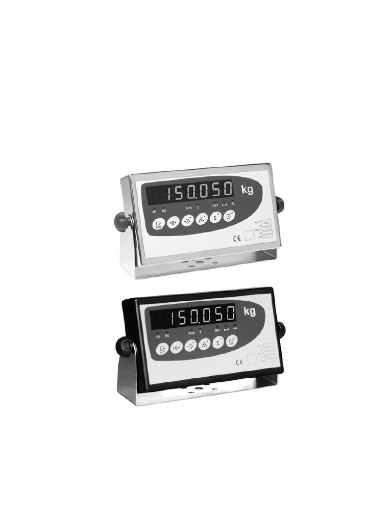 Smart Weight Indicator Manual | PDF