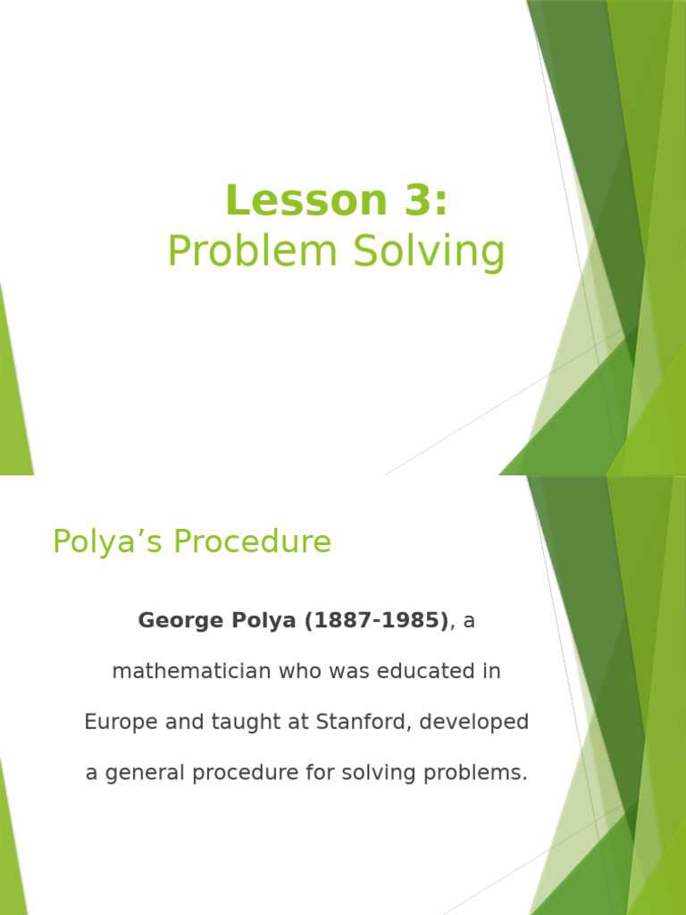 Lecture-3-Problem - Solving g10 Math | PDF | Teaspoon | Mathematics