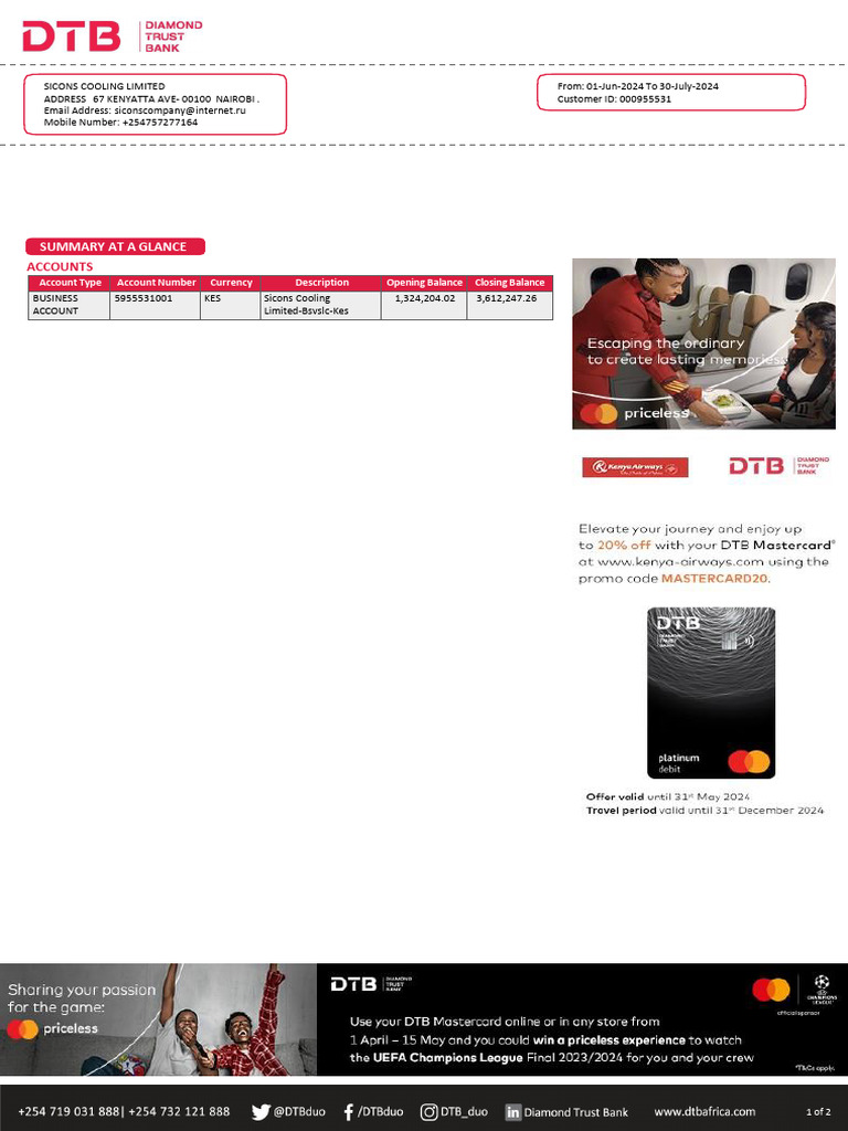 DTB Consolidated E Statement 0524 27862806 Unlocked-1-2 | PDF