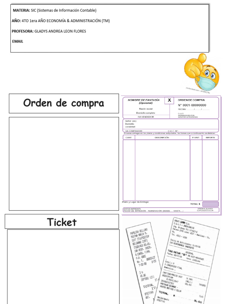 Trabajo Practico N6 (SIC) | PDF | Factura | Finanzas y dinero