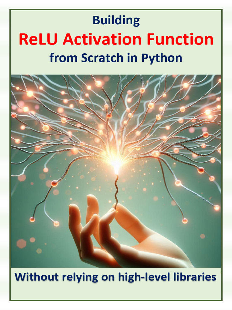 Building A ReLU Activation Function | PDF