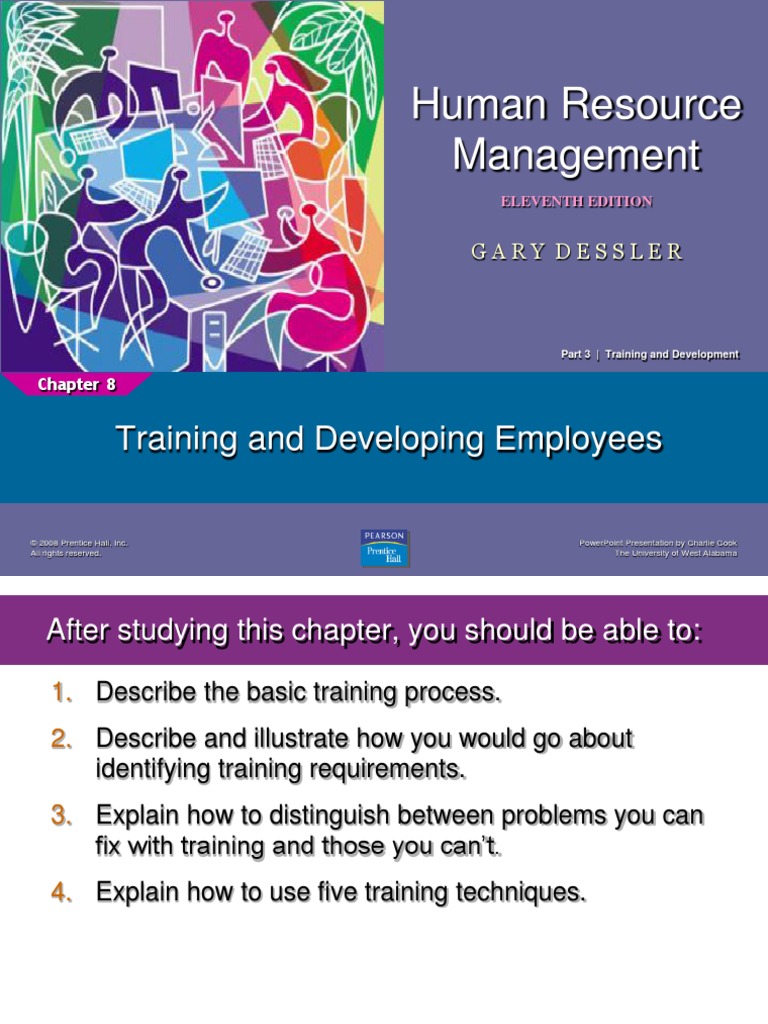 Chapter 8 Training and Developing Employees | PDF | Employment | Organization Development