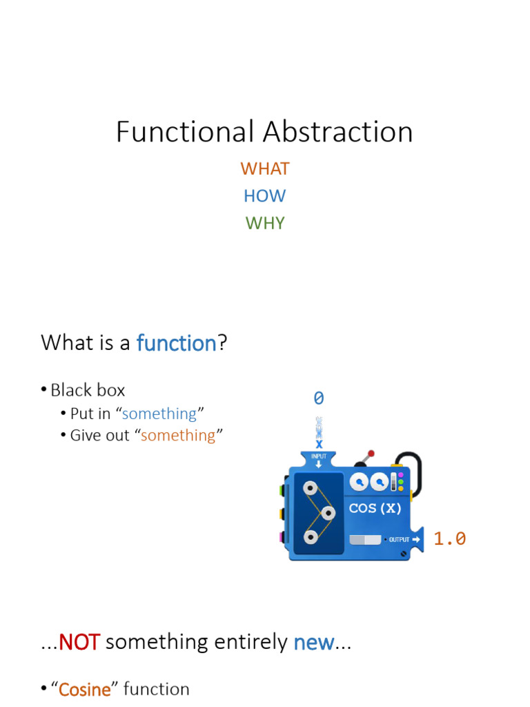 Week 03 - Functions | PDF