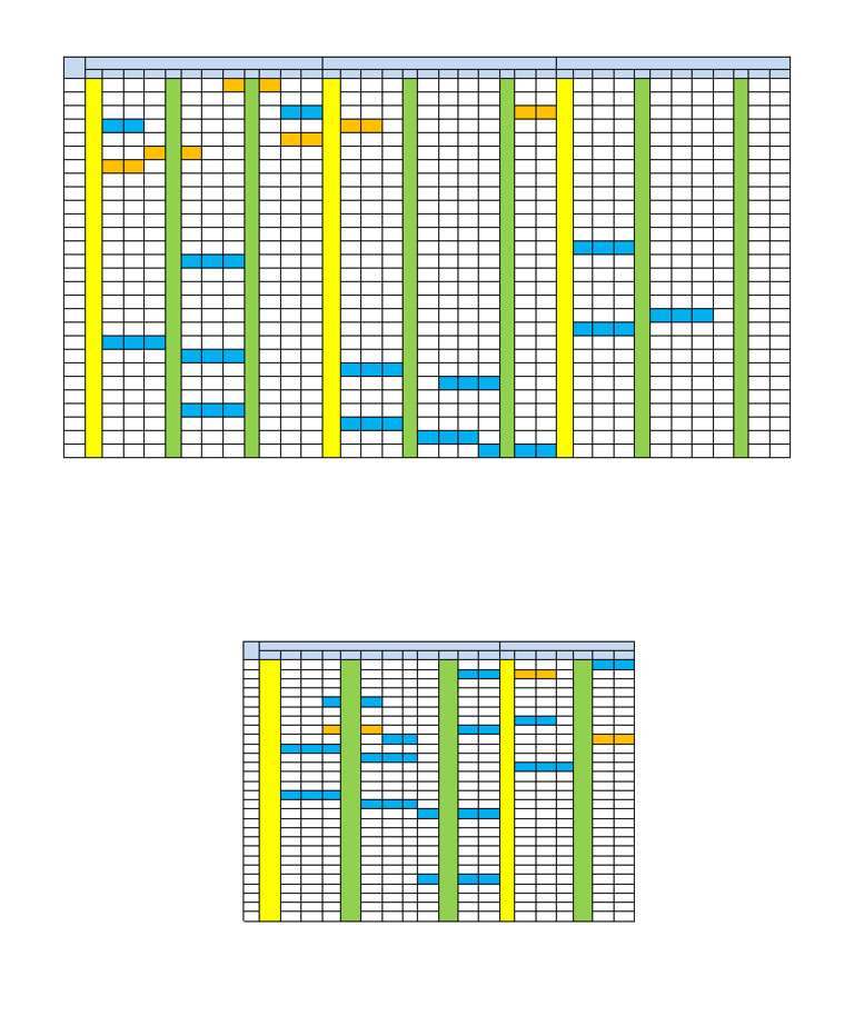 Jadwal KBM Semester 1 | PDF