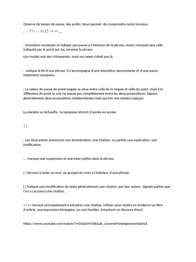 Observe de temps de pause | PDF