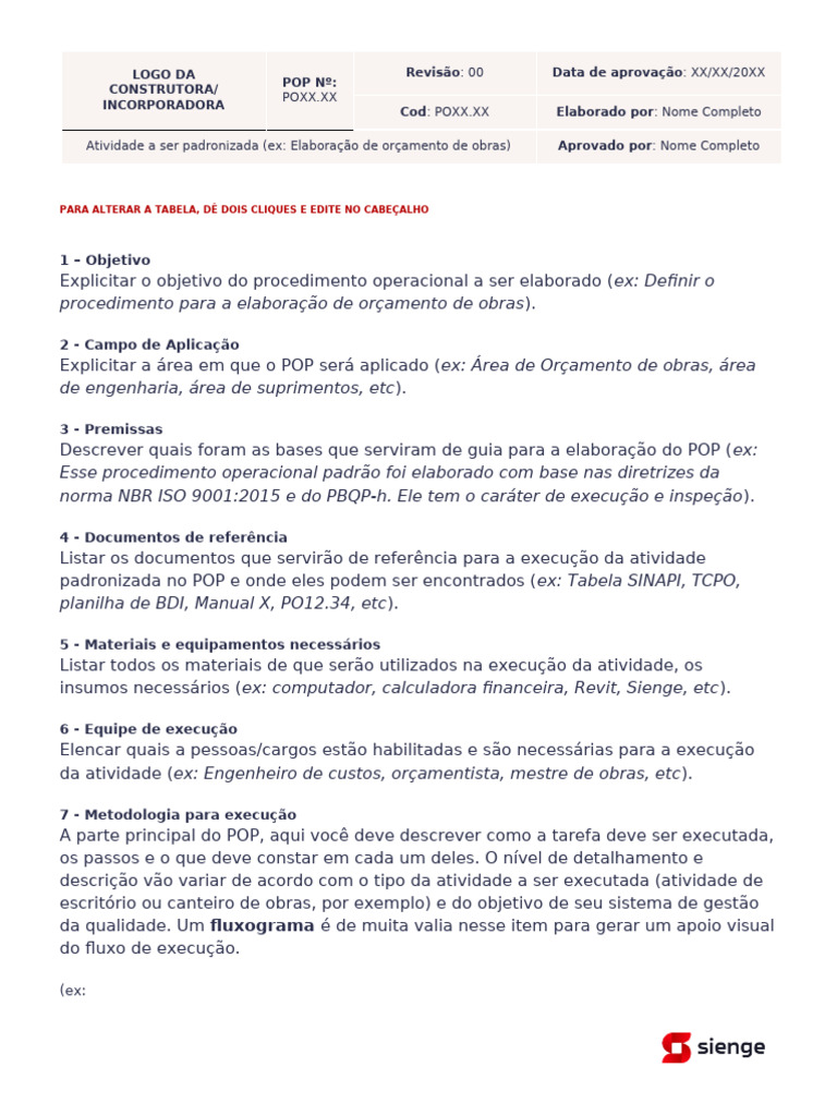 Template Impressao Modelo de Pop para Construcao Civil 2 0 | PDF