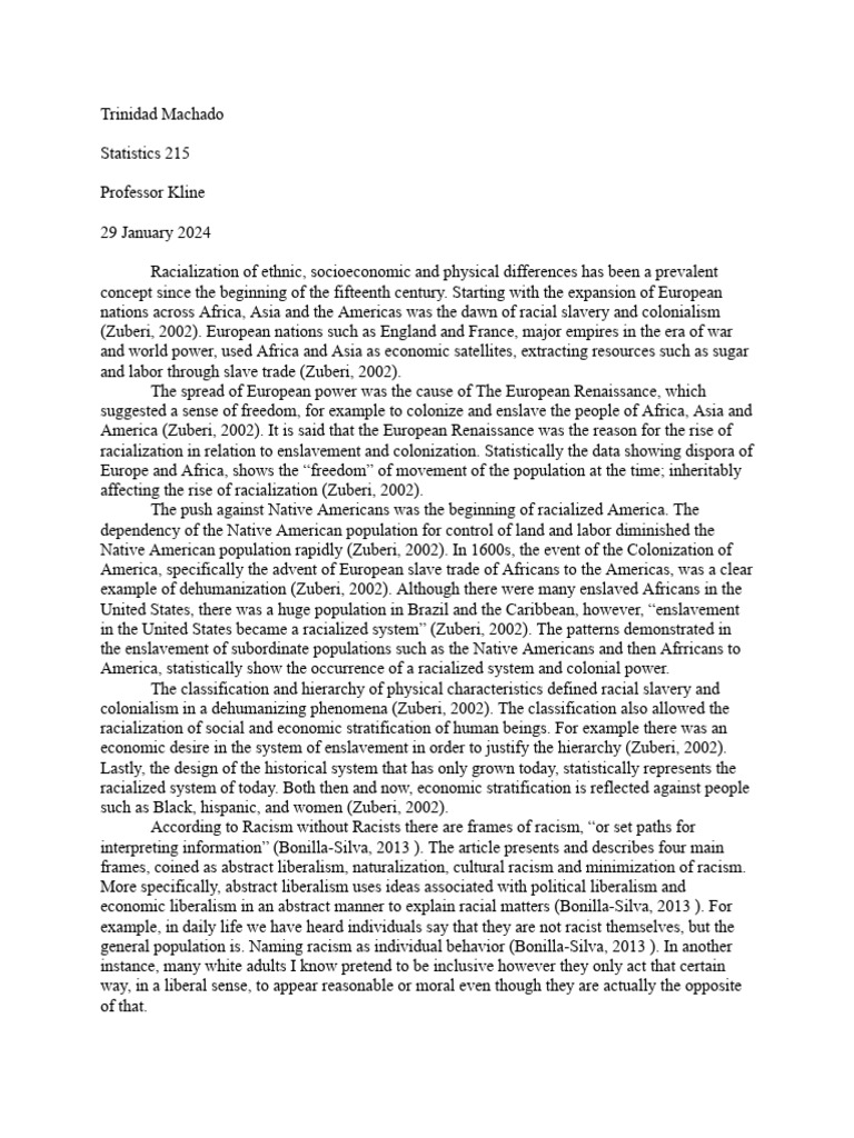 History of Social Statistics | PDF