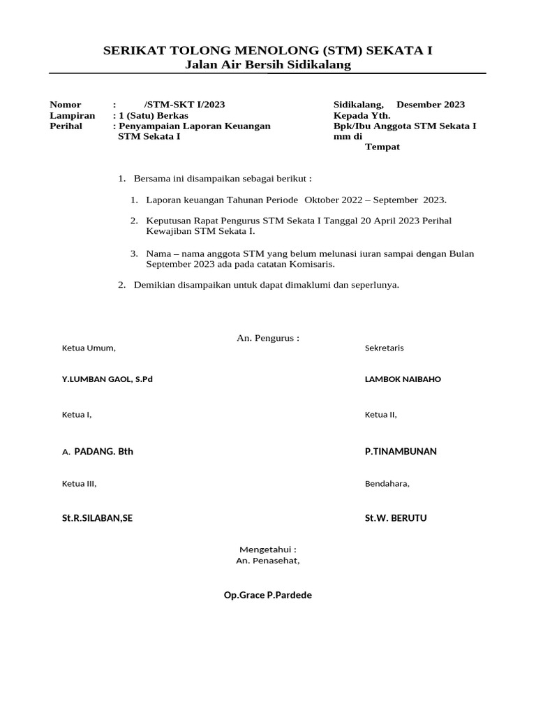 Serikat Tolong Menolong | PDF