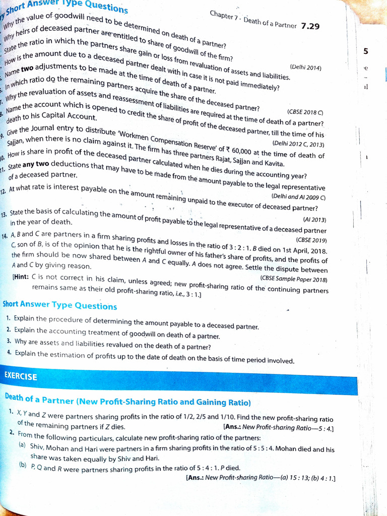 Death of A Partner | PDF