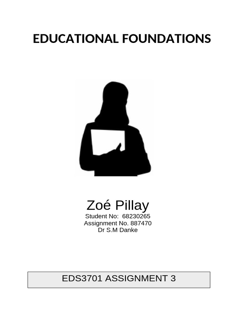 Zoe Pillay Eds3701 Ass2 | PDF