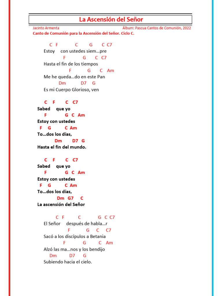 La Ascensión Del Señor Pdf