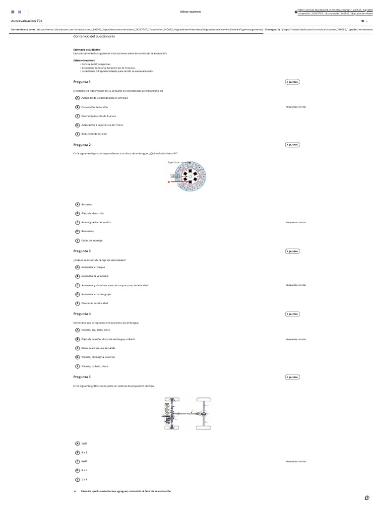 Autoevaluación T04 | PDF