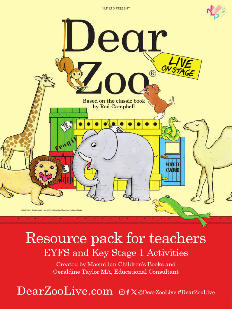 Dear Zoo Educational Resource Pack | PDF | Home & Garden