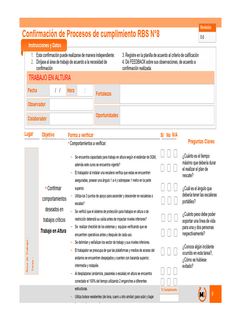 Confirmación de proceso 8 | PDF