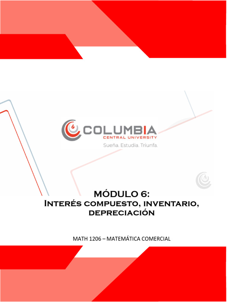 MATH 1206 - M6 - Contenido | PDF