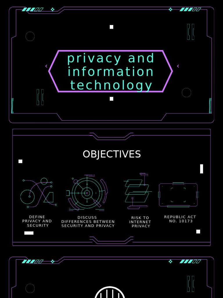 Privacy and Info Tech Intro | PDF