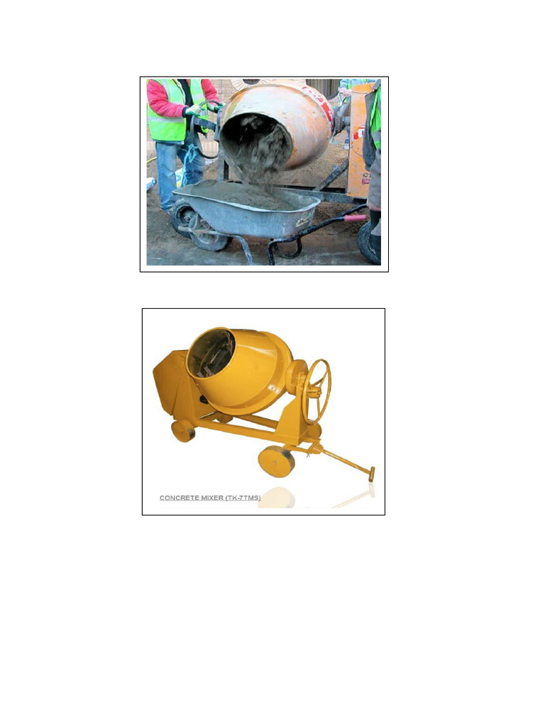 Concrete Mixer | PDF