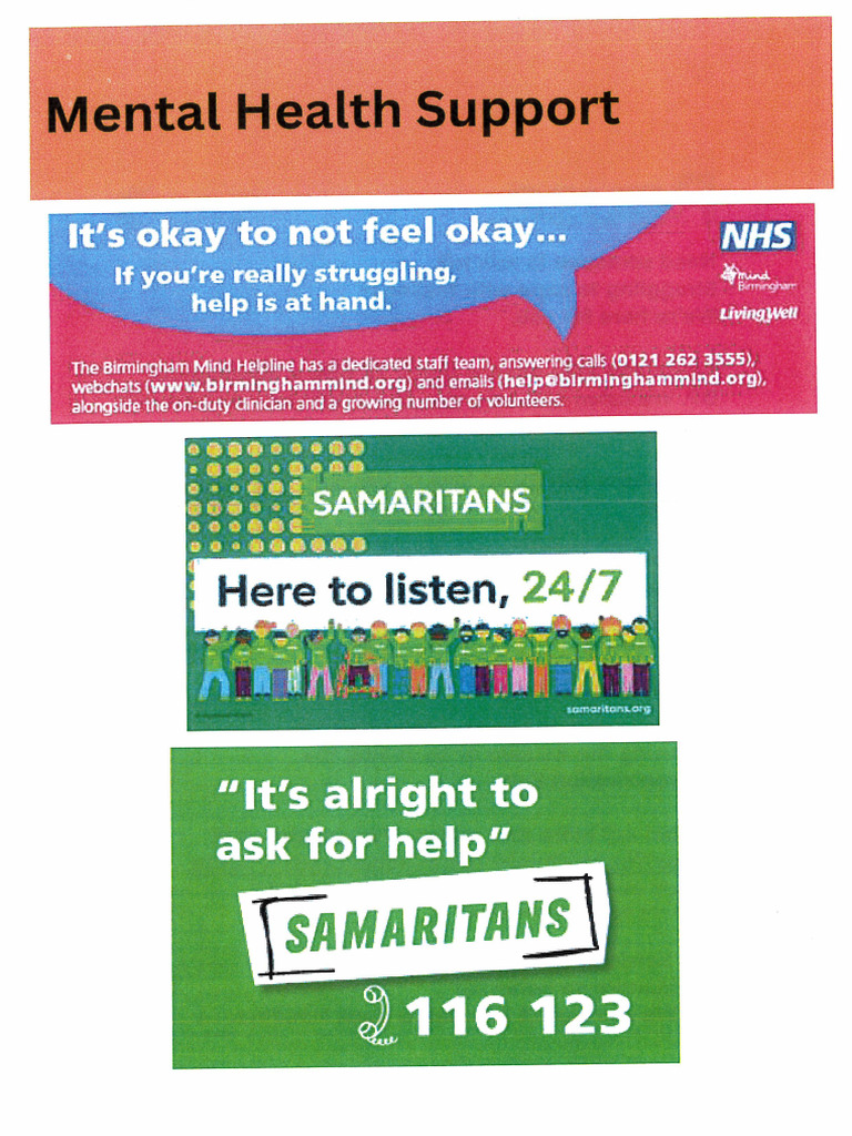 mental health support pdf | PDF