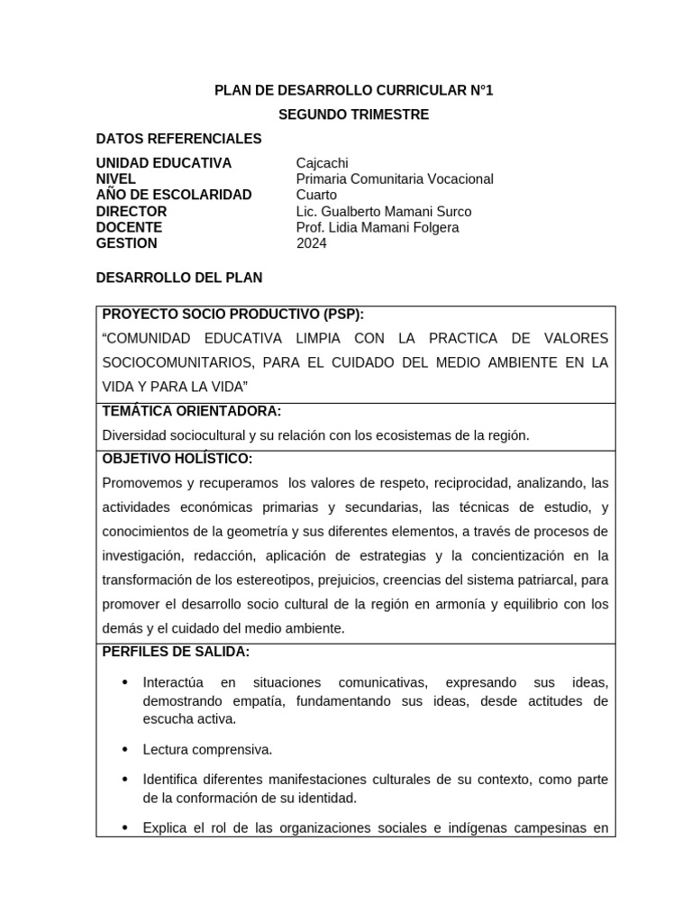 PDC 2024 Prof Lidia | PDF