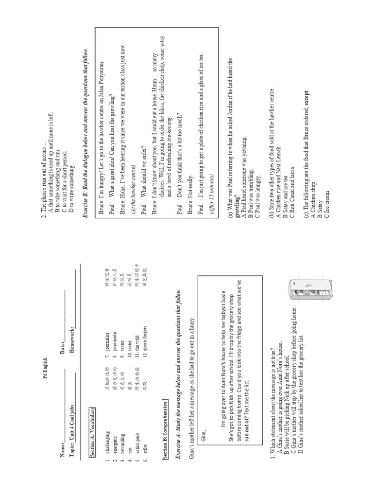 English Lesson 25 8 24 Pdf