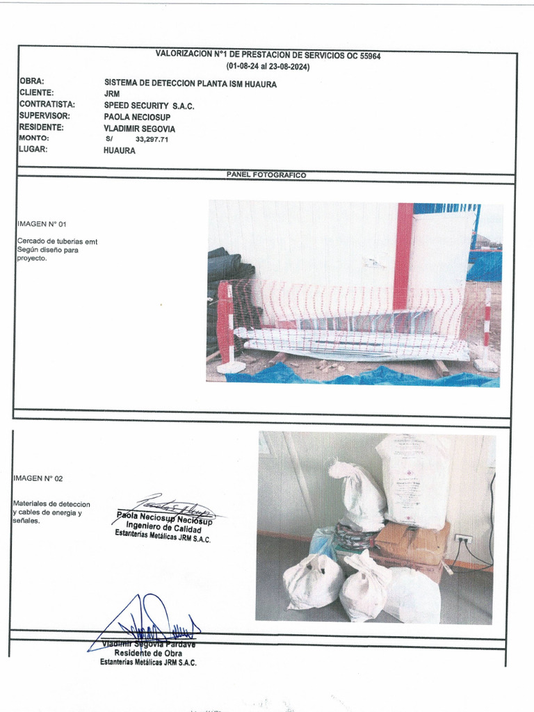 Val 01 Sistema de Deteccion | PDF