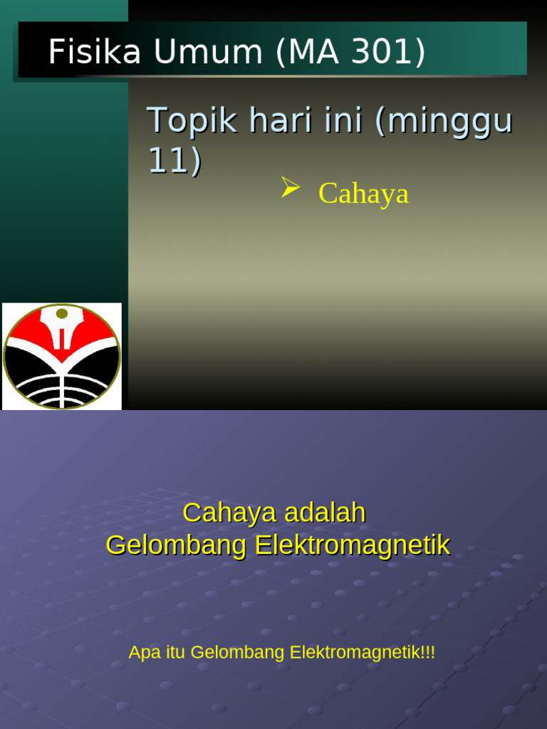 Cahaya | PDF
