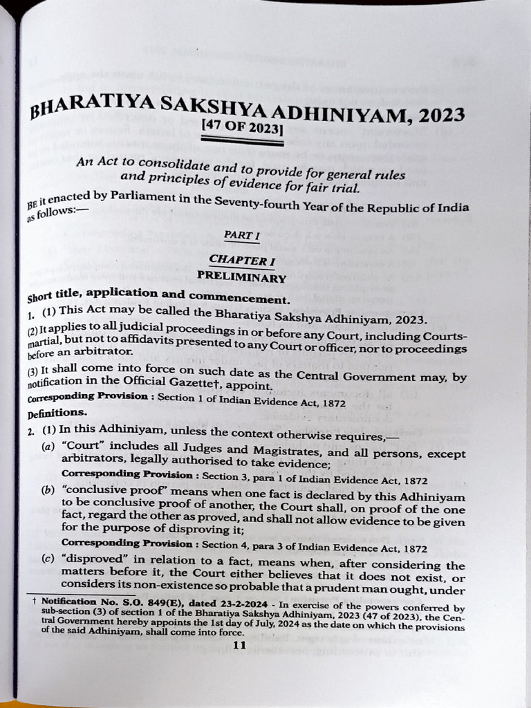 BSA 2023 Ch. 1 Prelimnary | PDF