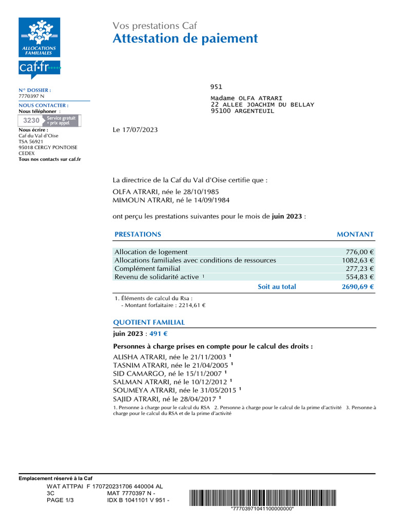 Cnaf | PDF